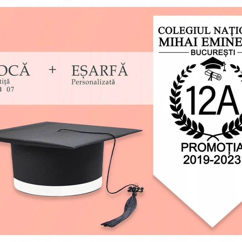 Tocă Personalizată Absolvire si Robe absolvire liceu, facultate ...